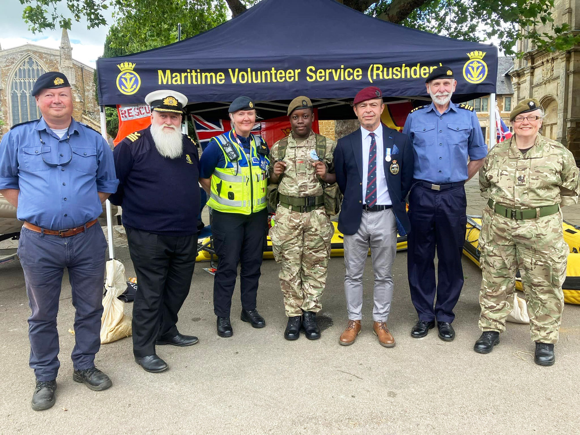 Armed Forces Day back in Northamptonshire - Maritime Volunteer Service