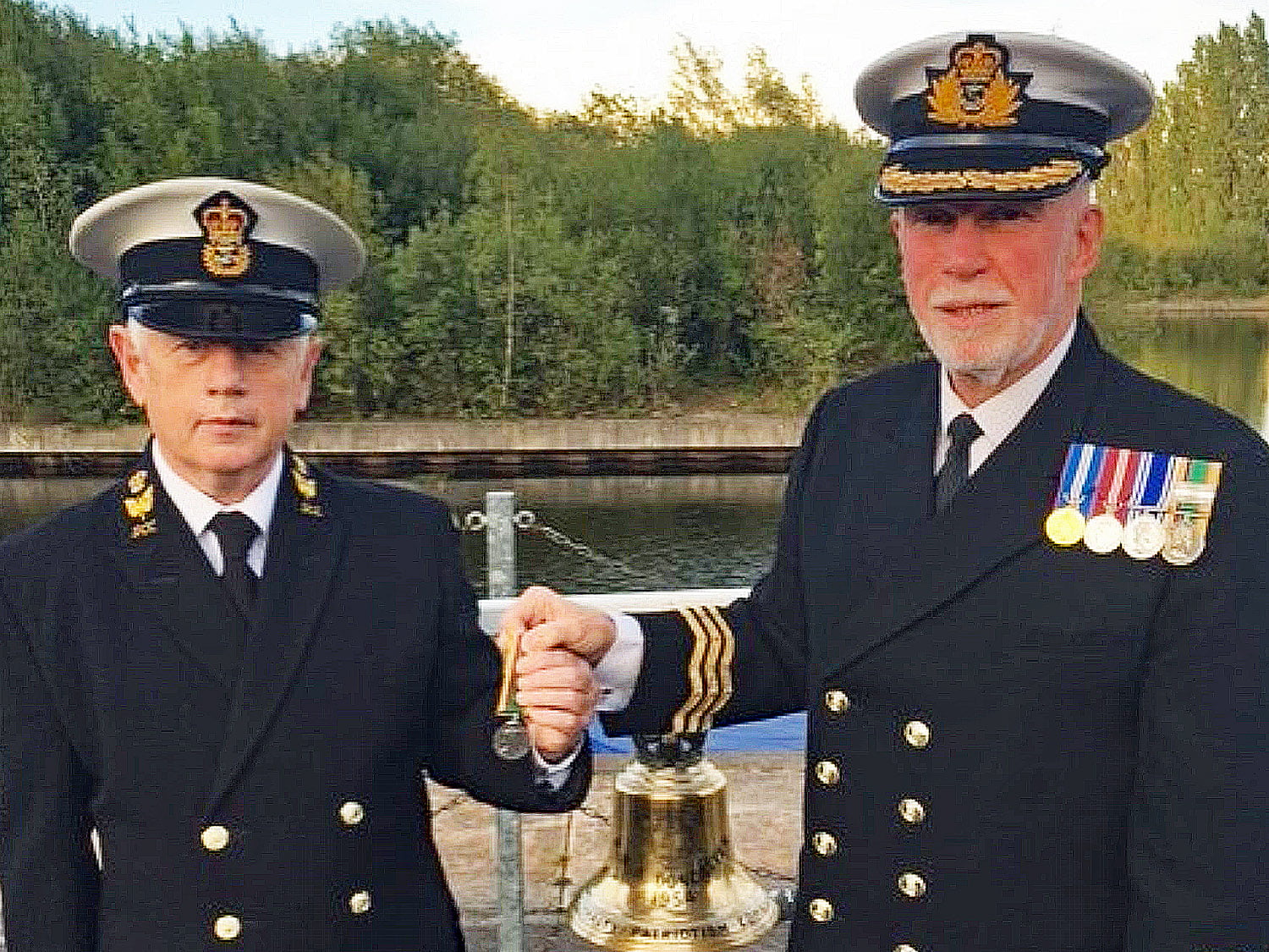 Sea Cadet Medal for Shayne Arnold - Maritime Volunteer Service