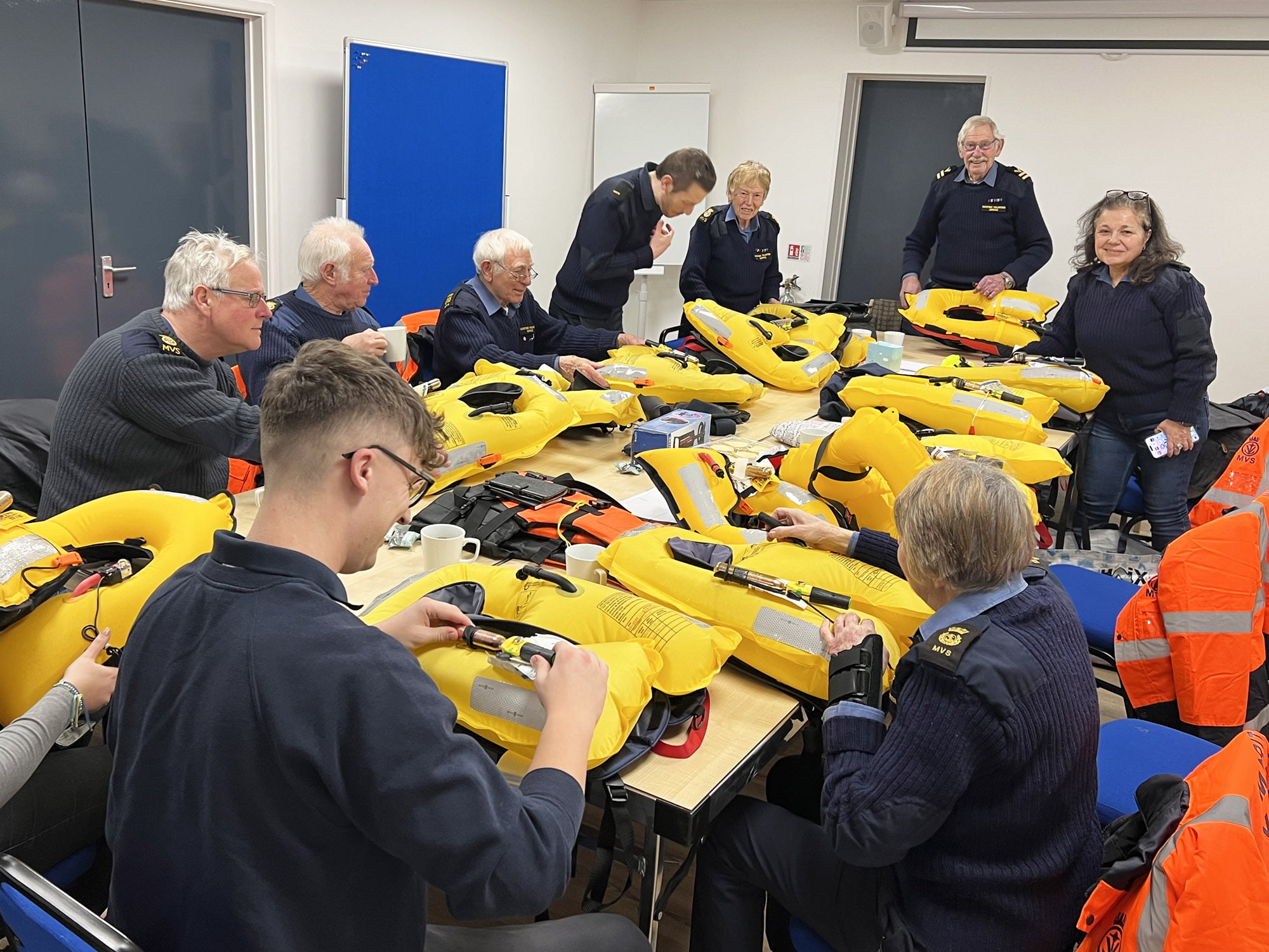 Lifejacket Inspection for Severn Unit - Maritime Volunteer Service